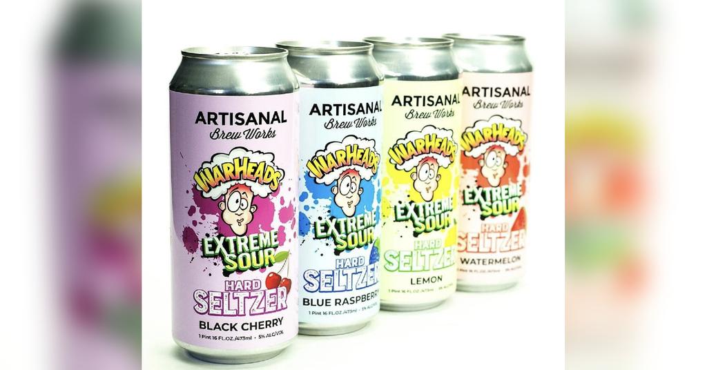Spiked Seltzer Meets Sour Warheads Candy In This Creative Drink Collab