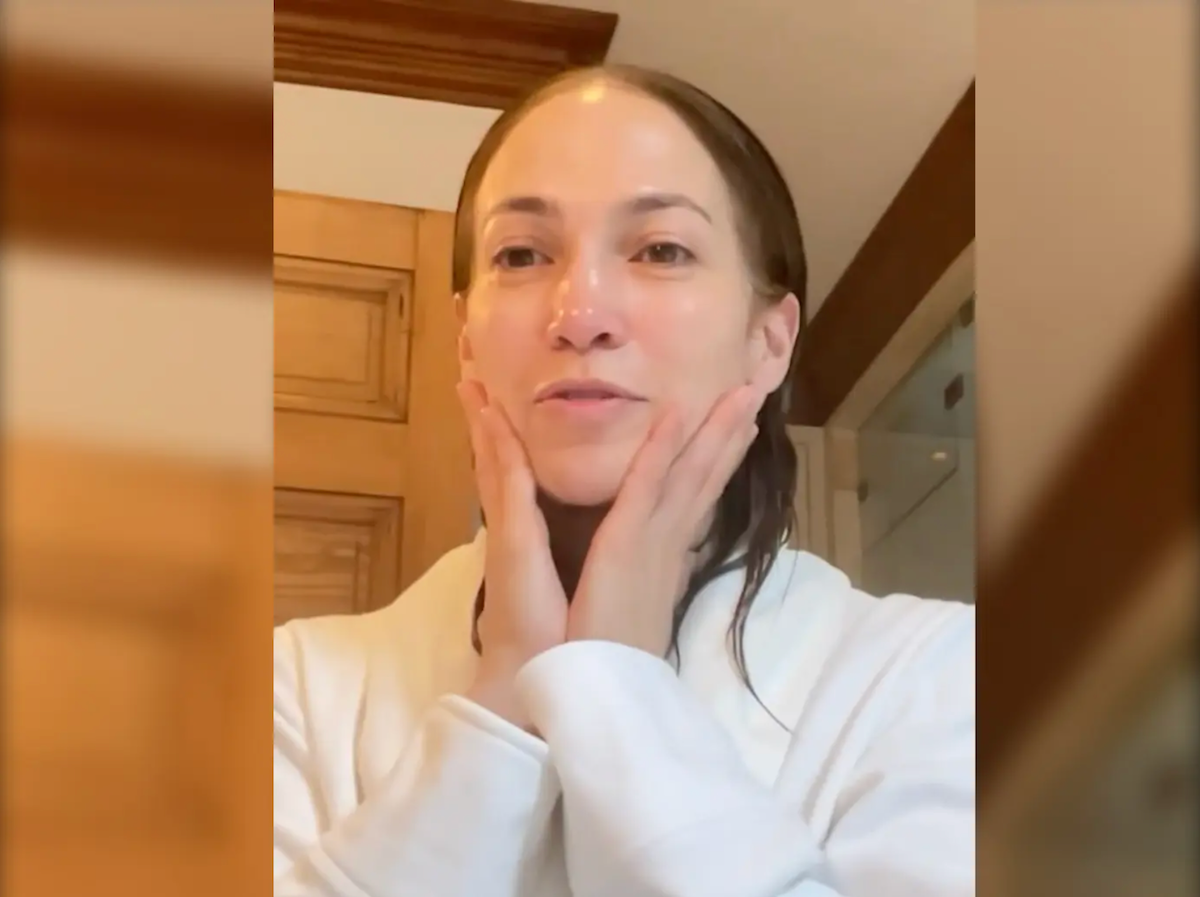 Jennifer Lopez Posts Makeup-Free Video: Watch