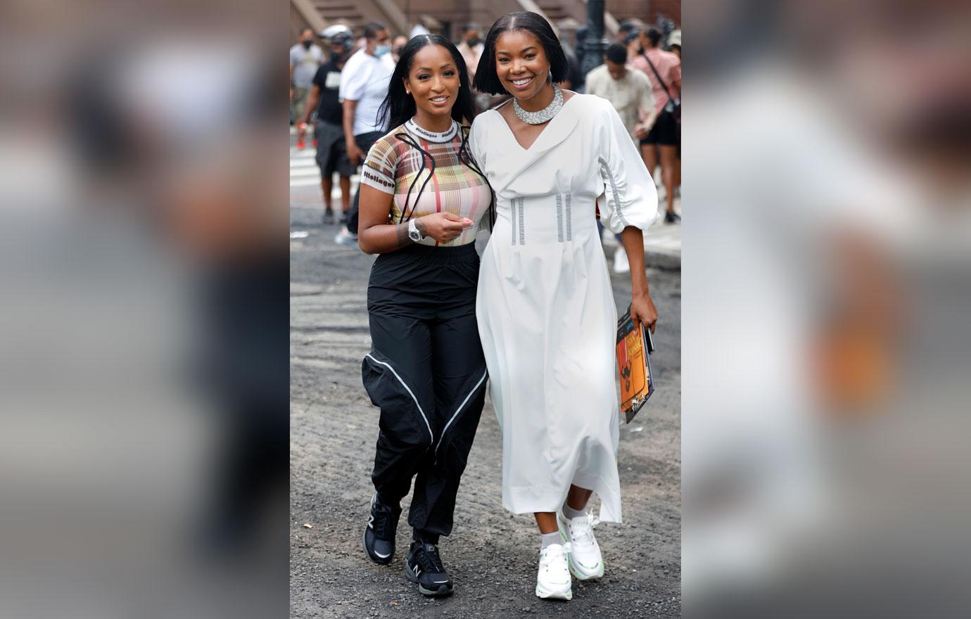 Gabrielle Union & Remy Ma Film 'The Perfect Find' In Harlem: Photos