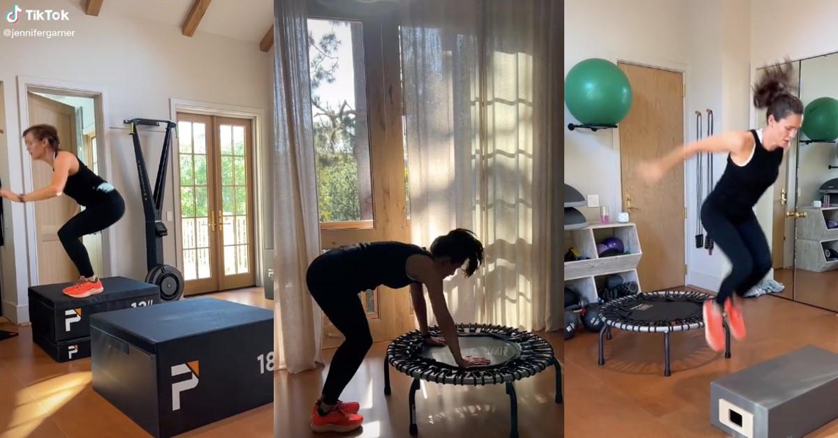Jennifer Garner's Workout Can Be Done At-Home