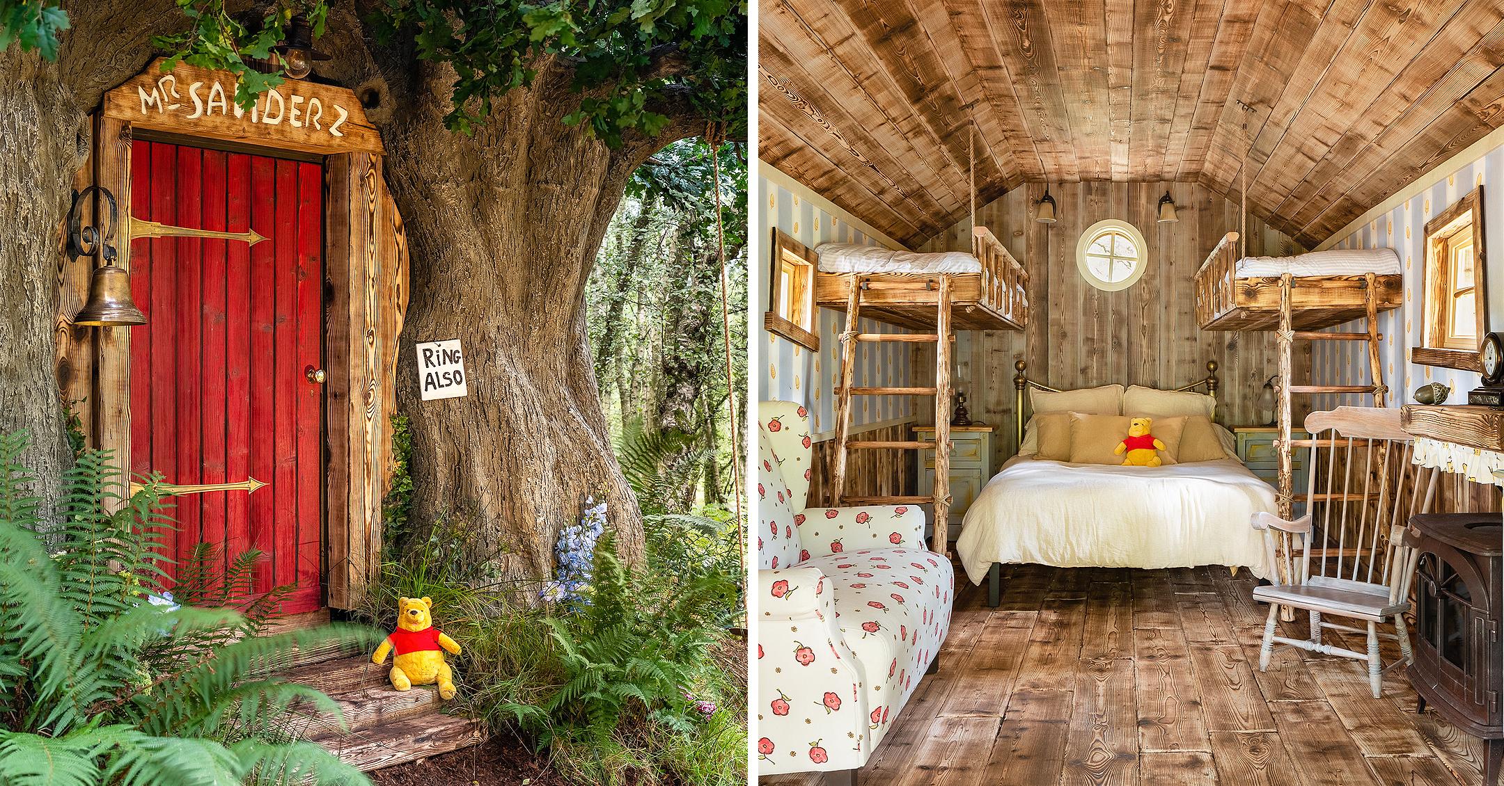 Winnie The Pooh-Inspired Treehouse Is Available To Rent On Airbnb: Photos