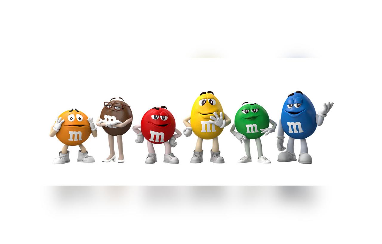 M&M's Update The Look & Personalities Of Their Candy Mascots: Photos