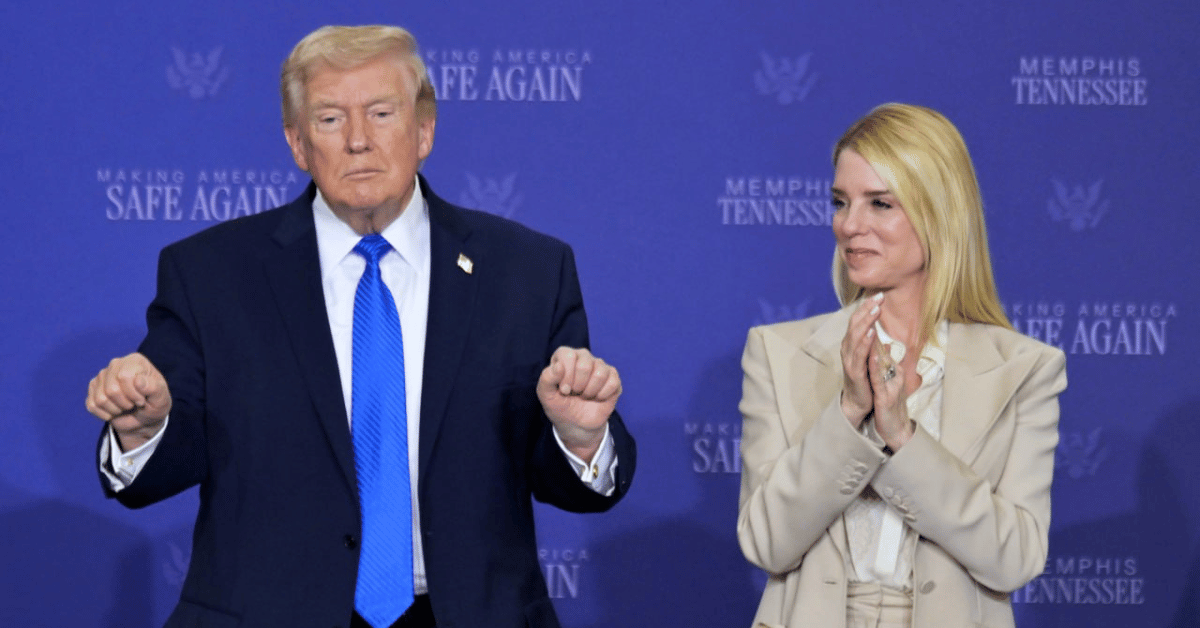 Pam Bondi Diagnosed With Thyroid Cancer, Trump Gives Her Brand-New Role ...