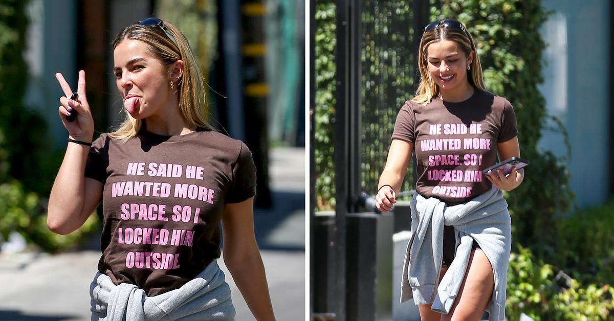 Addison Rae Takes Aim At Her Exes In Cheeky T-Shirt: See Photos