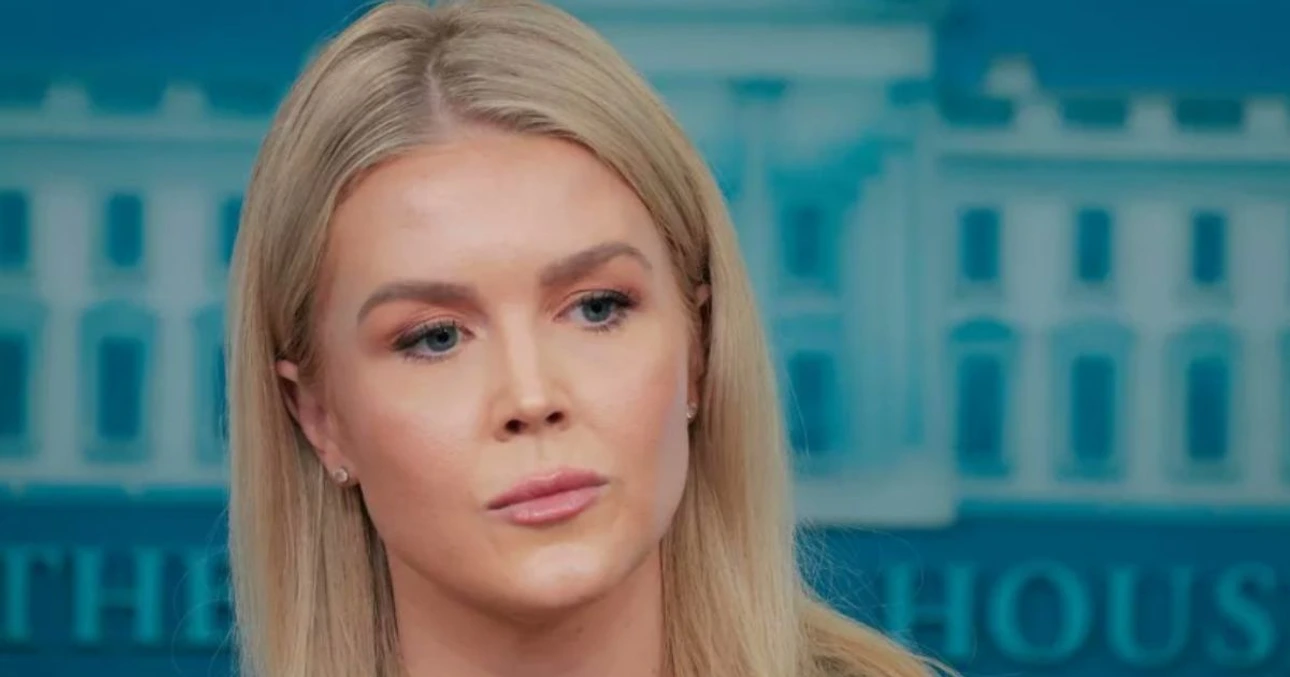 Karoline Leavitt Trolled Over Caption Blunder on Trump’s Renovated ...