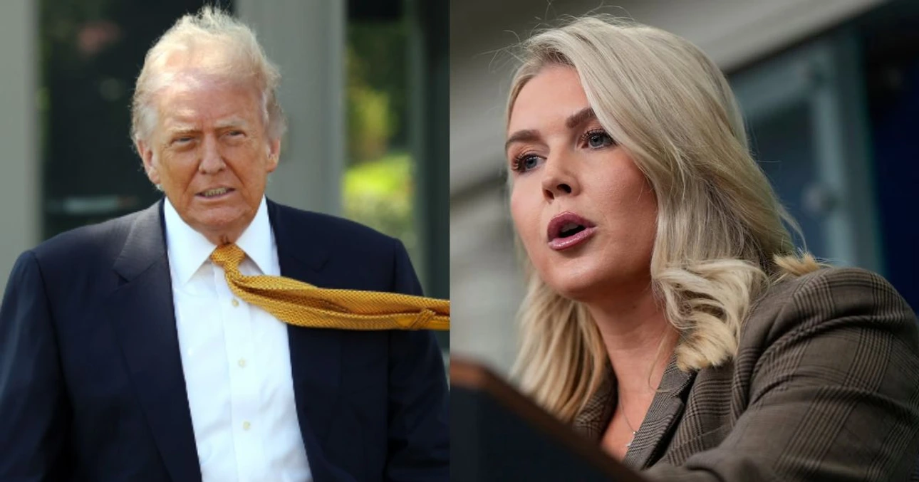 Maternity Leave or MAGA Duty? Karoline Leavitt Trolled for Promoting ...