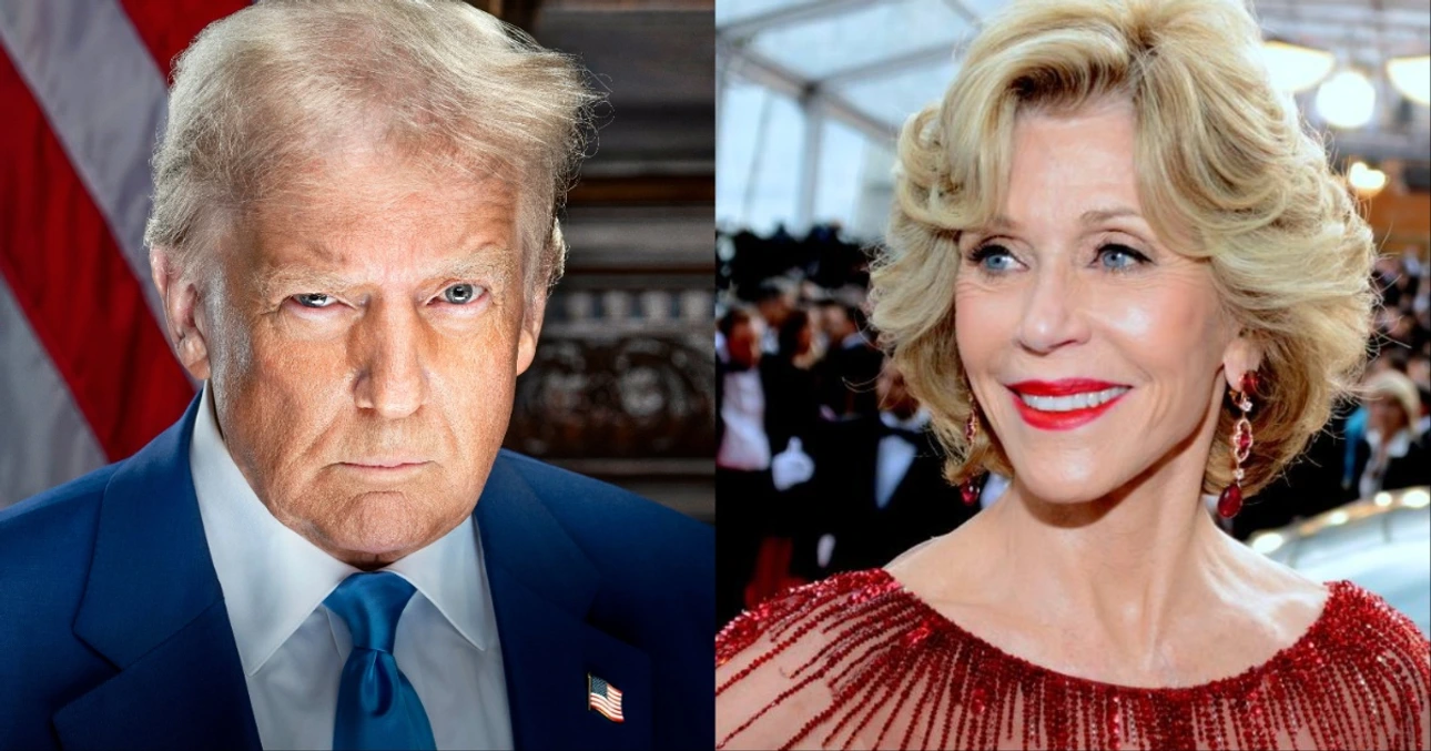 Jane Fonda Throws Trump a Birthday Headache With Star-Packed Rival ...