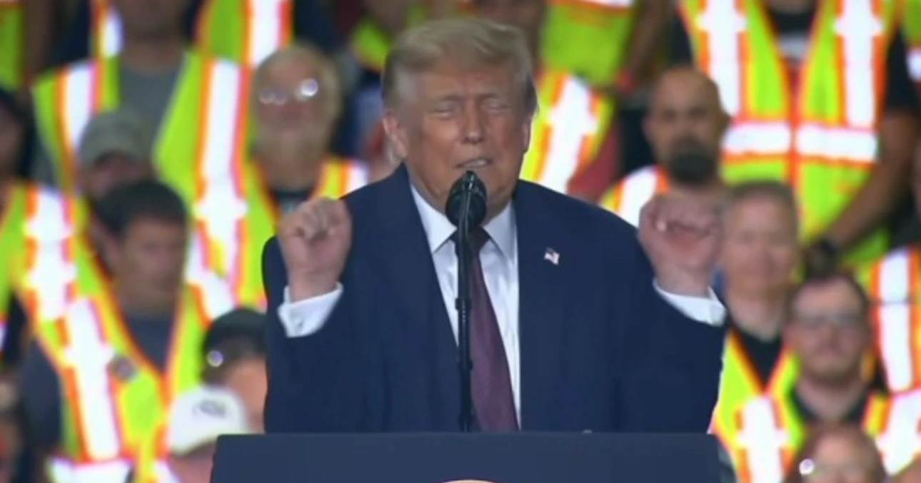 Trump Repeatedly Moans While Mocking Transgender Athletes on Stage ...