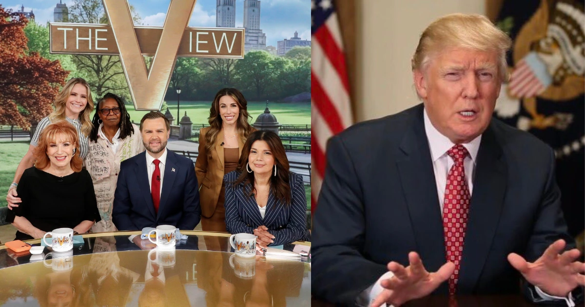 'Are You His Interpreter?' The View Hosts Corner JD Vance For Defending ...
